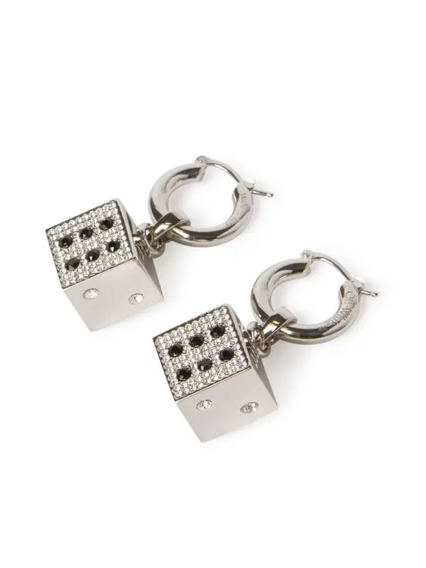 Off-White Dice Earrings