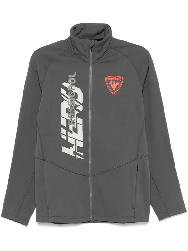 Rossignol Hero Classique Clim Zip-up Top - Grey