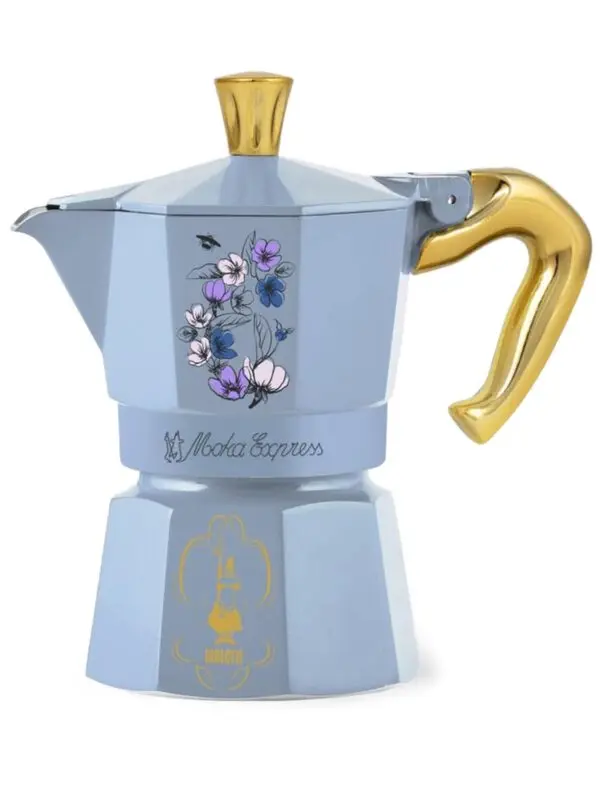 BIALETTI Bridgerton Moka Express Coffee Maker - Blue
