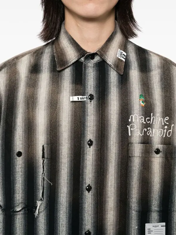 Mihara Yasuhiro Embroidered Shirt