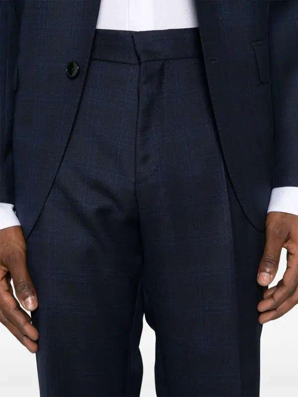 Hugo Boss Tartan-check Suit