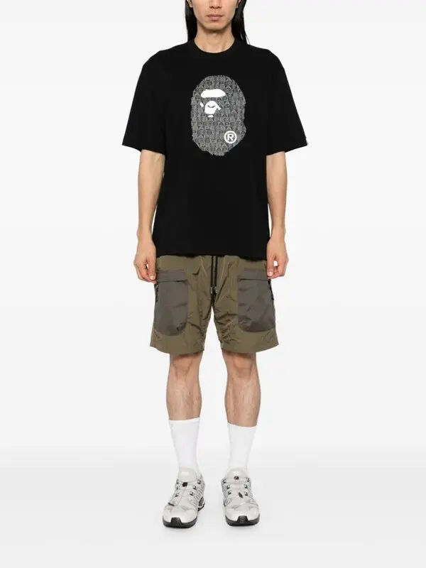 A BATHING APE Logo-print T-shirt