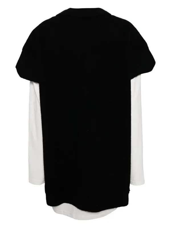 TOUT A COUP V-neck Jumper Set - Black