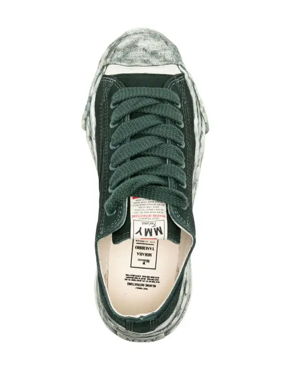 Mihara Yasuhiro Hank Low-top Sneakers - Green