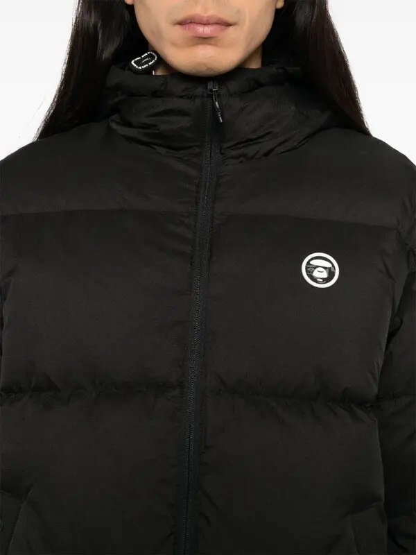 AAPE BY *A BATHING APE® Logo-appliqué Padded Jacket