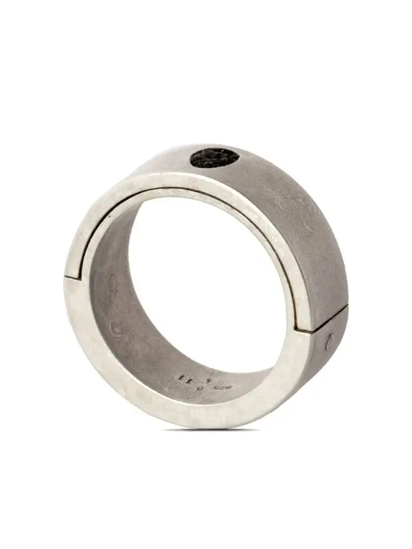 PARTS OF FOUR Sistema Black Diamond Ring