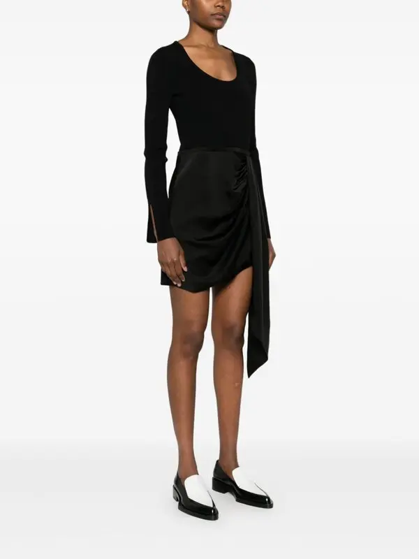 Simkhai Draped Mini Dress