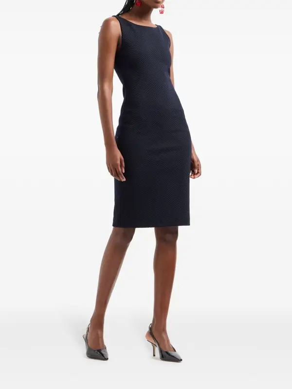Emporio Armani Zigzag Knit Dress