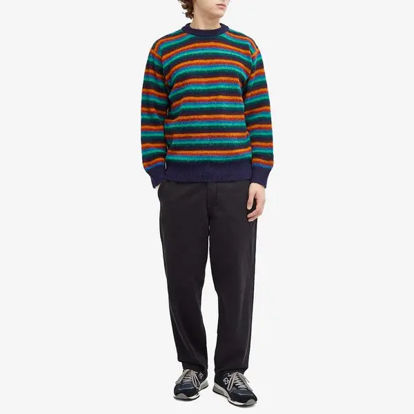 HOWLIN BY MORRISON Howlin' Slow Burner Stripe Jumper