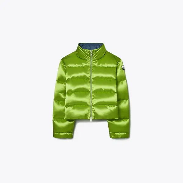 Tory Burch Satin Down Jacket