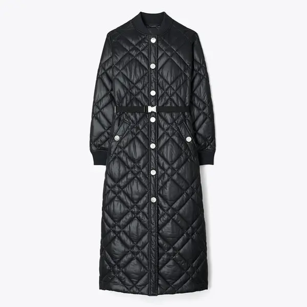 Tory Burch Quilted Loriner Jacket - Black