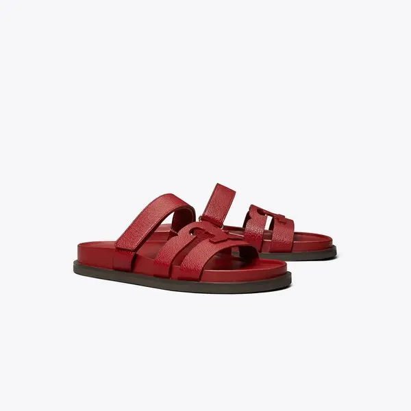 Tory Burch Ines Burch Slide - Ruby