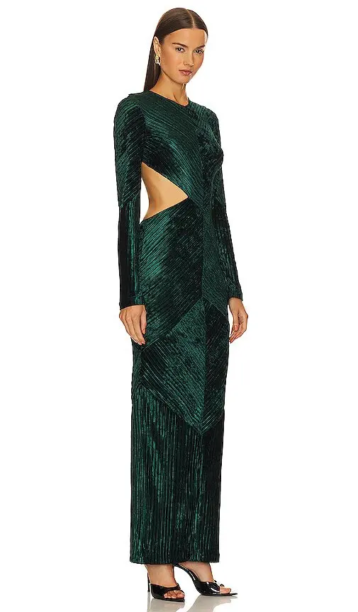 MICHAEL COSTELLO Spencer Gown - Dark Green