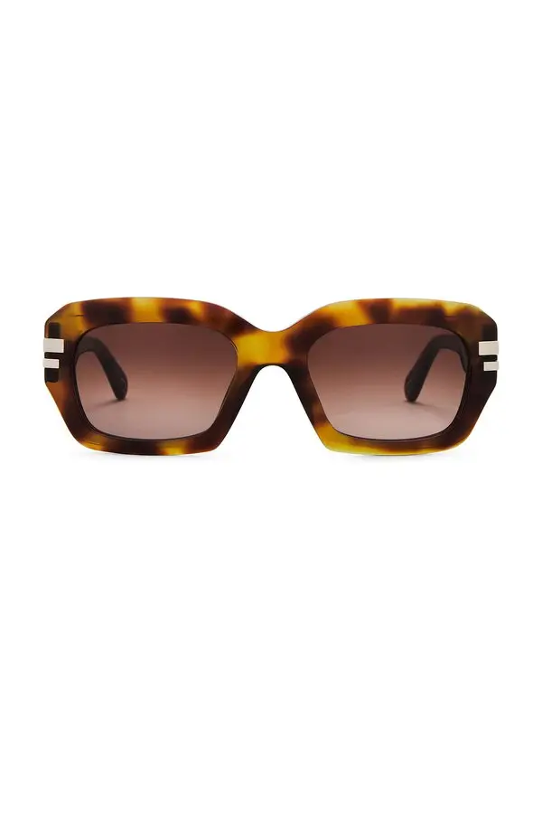 Chloé West Sunglasses - Havana & Brown