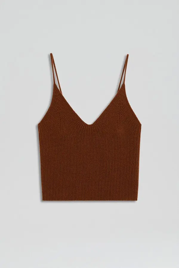 Scanlan Theodore Cashmere Camisole - Spice