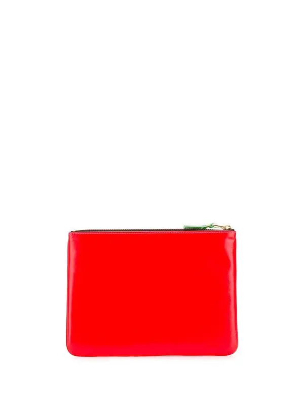 Comme Des Garçons Sa5100 Embossed Logo Wallet - Black