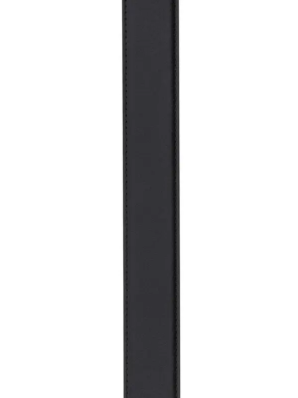 Alexander McQueen Leather Belt - Black