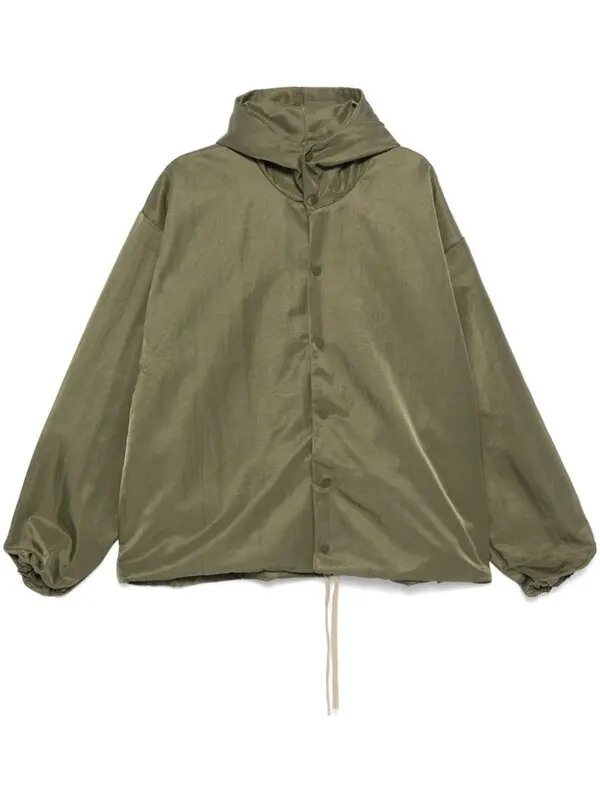 Fear Of God Textured Nylon Hooded Coaches Jacket