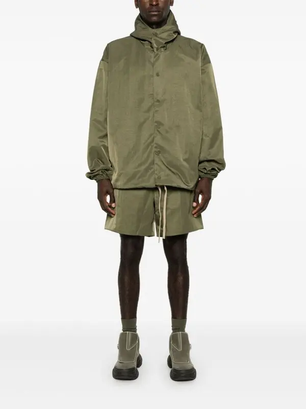 Fear Of God Textured Nylon Hooded Coaches Jacket