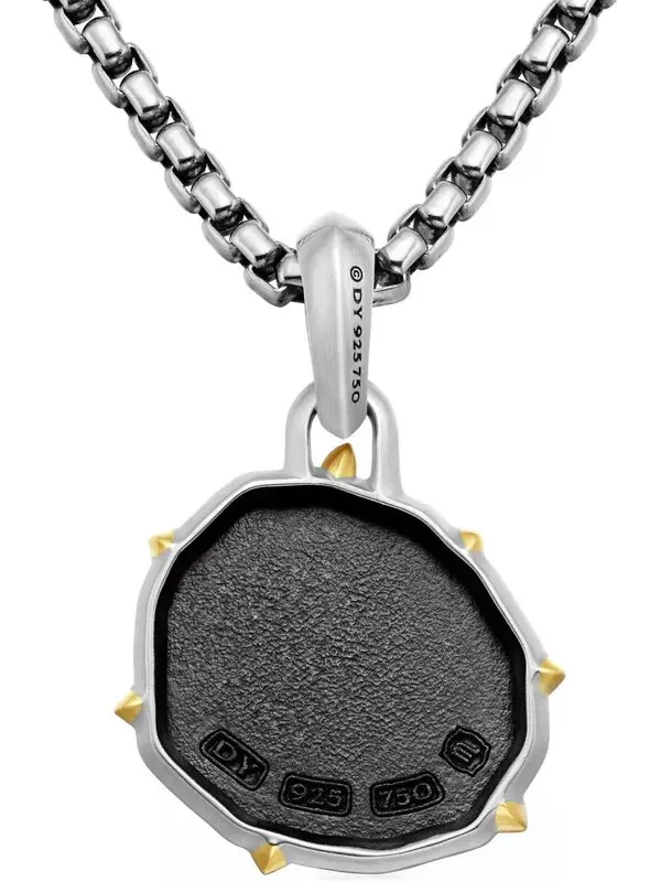 David Yurman 18kt Yellow Gold And Sterling Scorpio Amulet