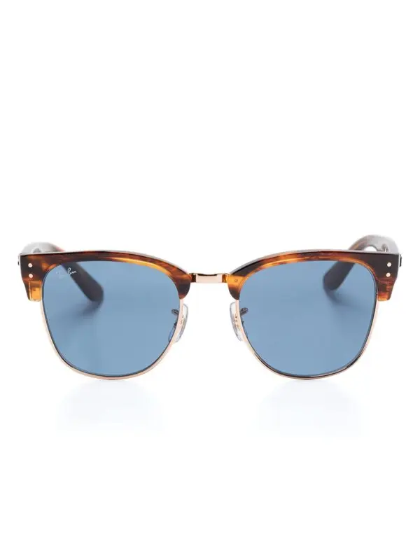 Ray-ban Clubmaster Reverse Sunglasses - Brown