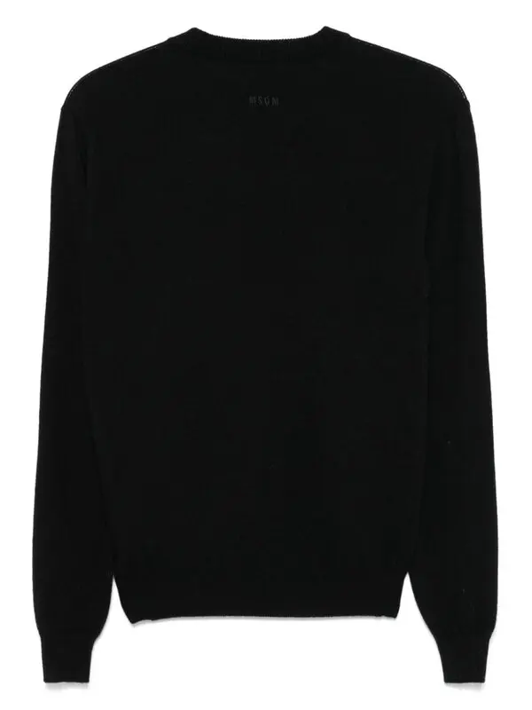 MSGM Swan-motif Sweater