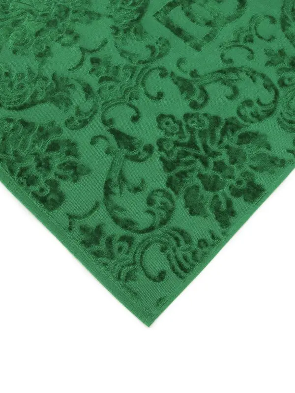 Dolce & Gabbana Cotton Terry Bath Mat - Green
