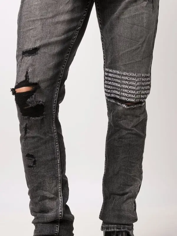 Ksubi Low-rise Slim-cut Jeans
