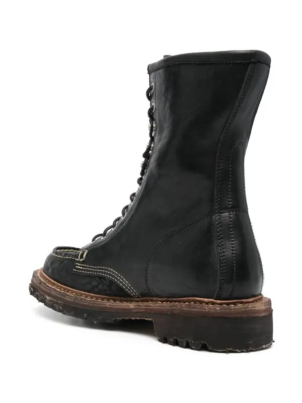 Visvim Scout Moc Boots - Black