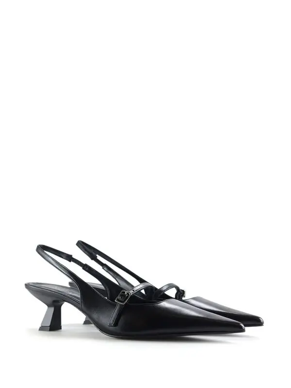 NOTABENE 50mm Elina Slingback Pumps - Black