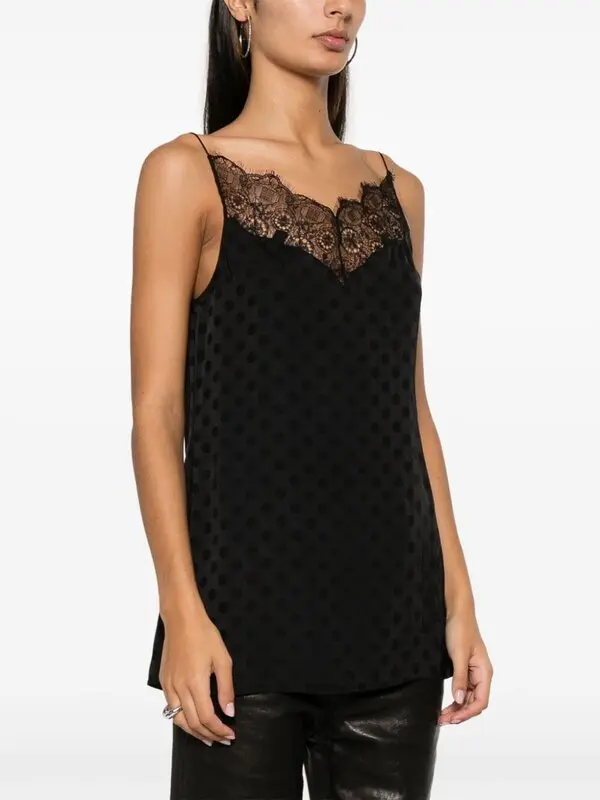 Givenchy Polka-dot Tank Top