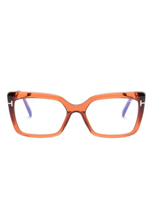 TOM FORD Butterfly-frame Eyeglasses - Brown