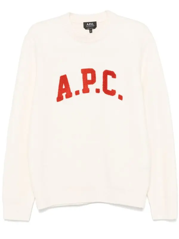 A.p.c. Joshua Sweater - White
