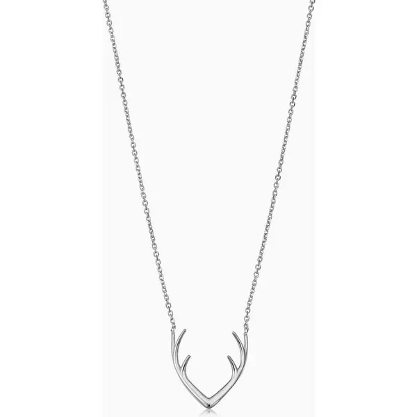 ORADINA 14k Gold Central Park Pendant Necklace - White Gold