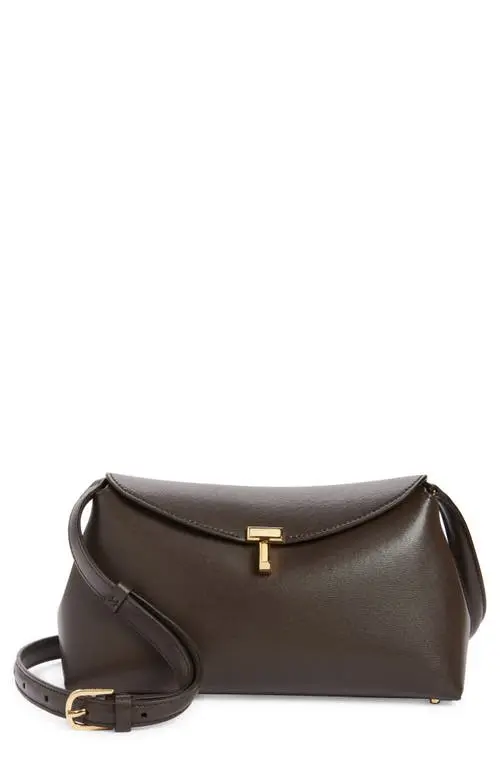 TOTEME T-lock Leather Clutch