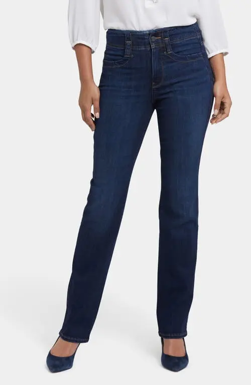 NYDJ Marilyn Hollywood High Waist Straight Leg Jeans - Northbridge