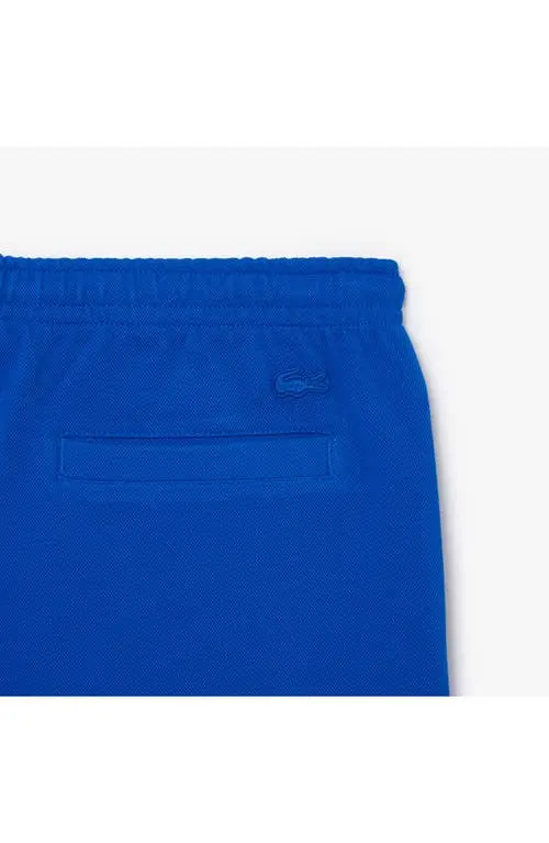 Lacoste Double Face Organic Cotton Blend Piqué Sweatpants - Lazuli