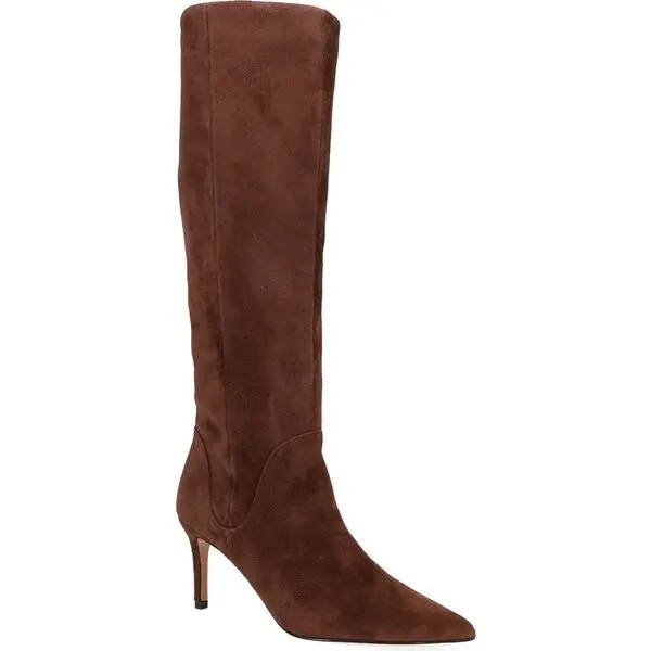 Pelle Moda Lidya Knee High Boots - Espresso