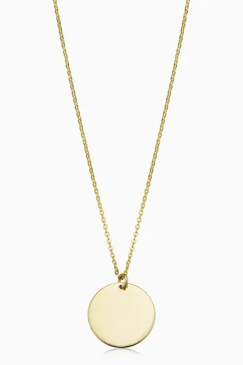 ORADINA 14k Gold Manhattan Pendant Necklace - Yellow Gold