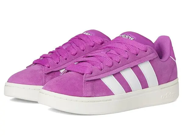 Adidas Grand Court Alpha 00s Sneakers With Charm Detailing - Purple