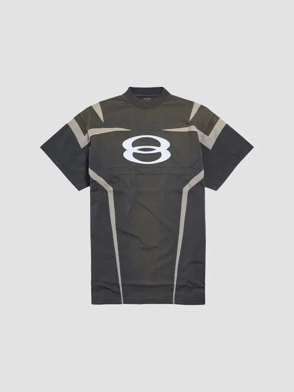Balenciaga Unity Sports Icon Biker Oversized T-shirt - Black