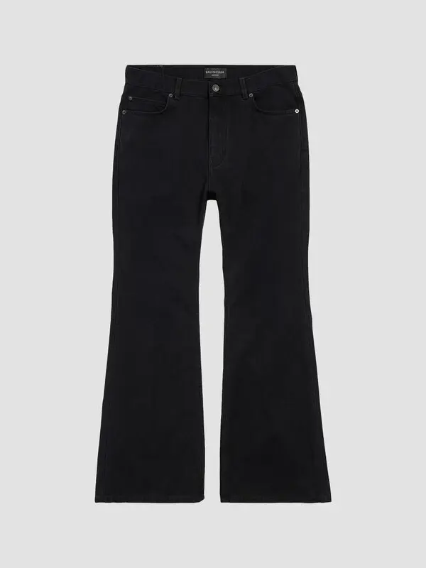 Balenciaga Flared Jeans - Black