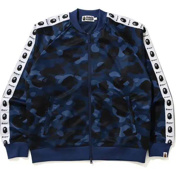 A BATHING APE Camo Tape Jersey Top
