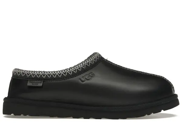 UGG Tasman Lthr Regen Slipper - Black