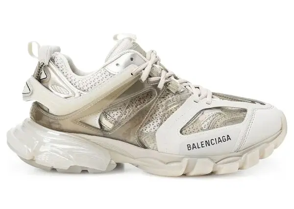 Balenciaga Track Clear Sole Sneakers - Light Beige