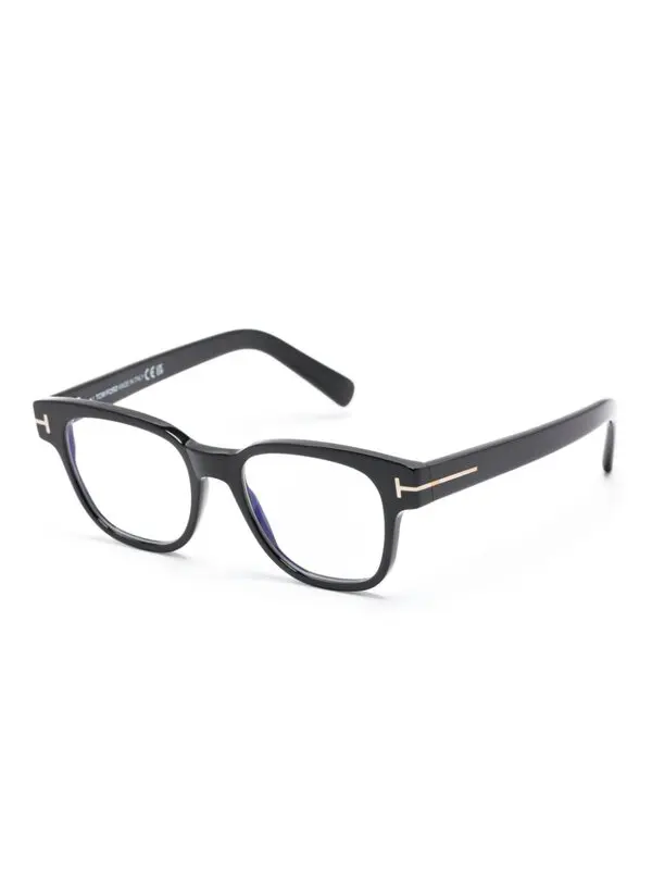 TOM FORD Round-frame Glasses - Black