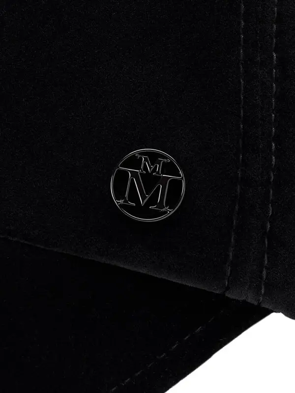 MAISON MICHEL Tiger Cap - Black
