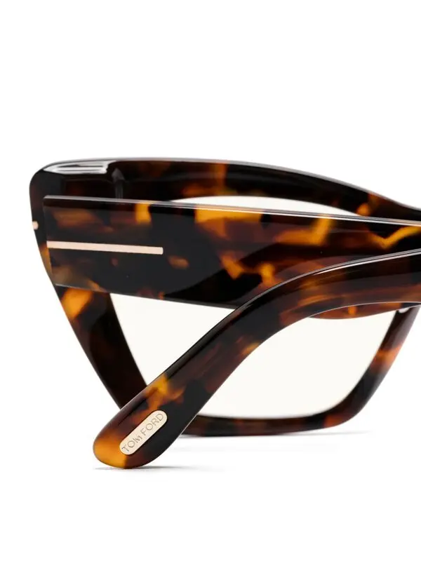 TOM FORD Cat-eye Glasses - Brown