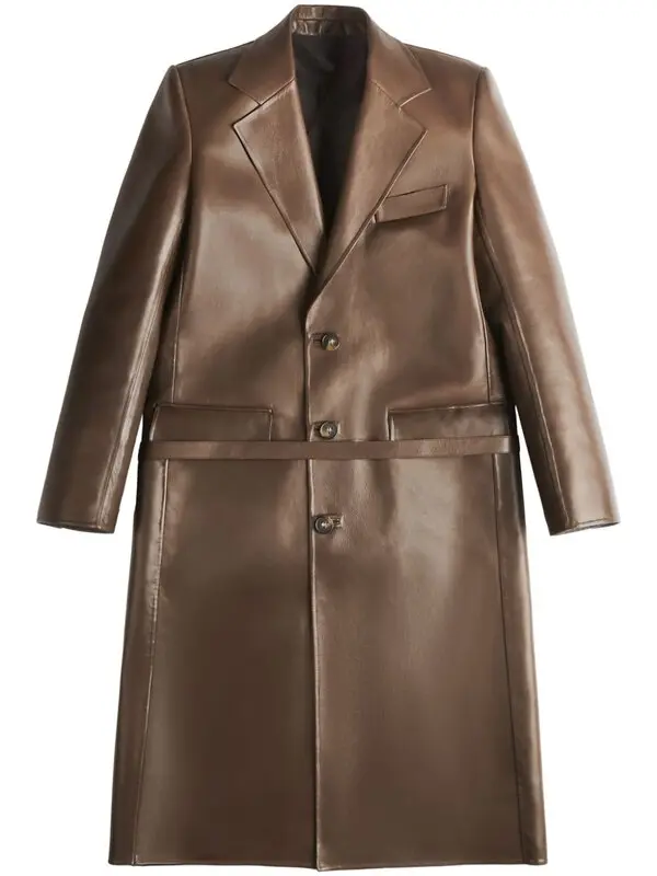 TOD'S Leather Coat