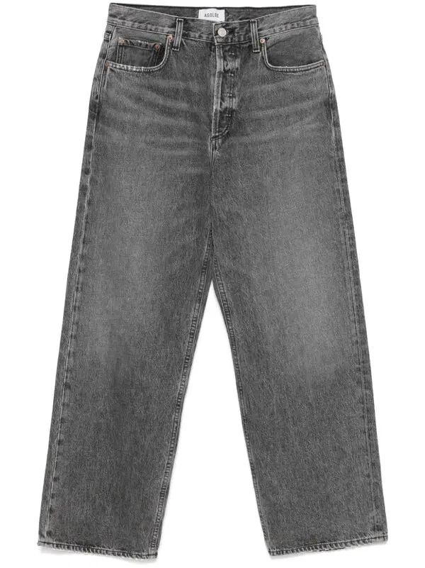 AGOLDE Low-rise Wide Leg Jeans